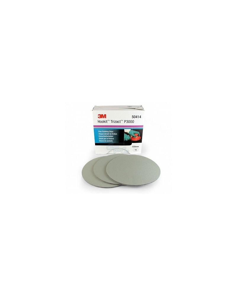 3M Trizact 3000, 6000 8000 Fine Finishing Disc 150mm