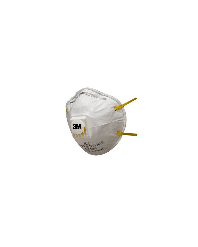 3M™ Particulate Respirator, FFP1, Valved, 8812